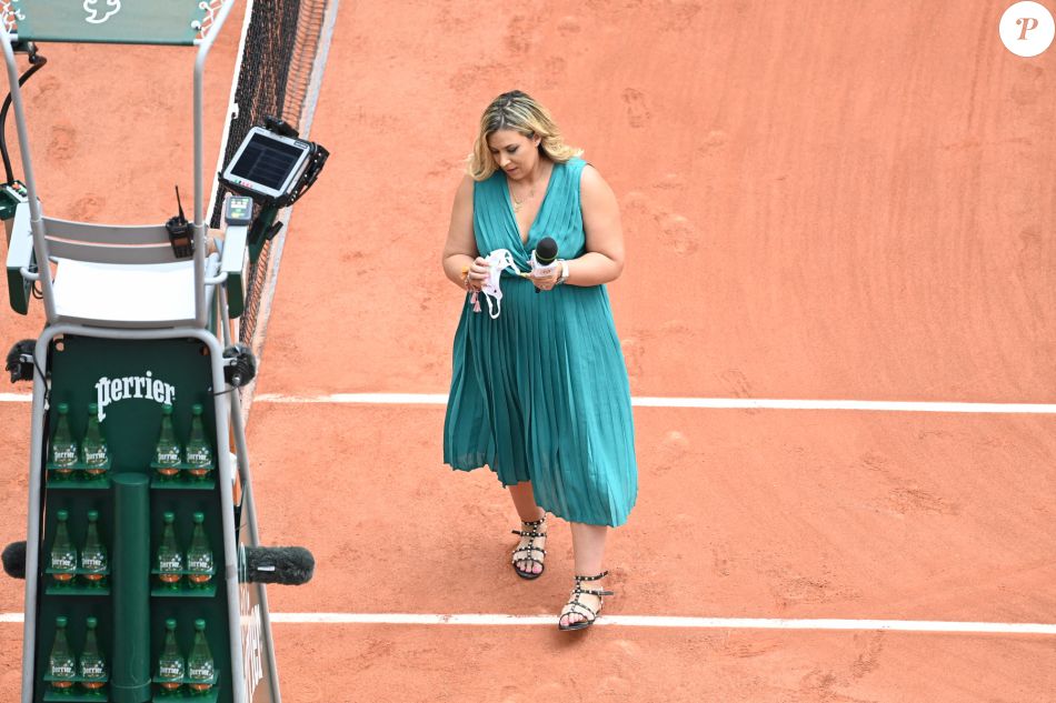 Marion Bartoli aux Internationaux de France à Roland Garros, à Paris ...