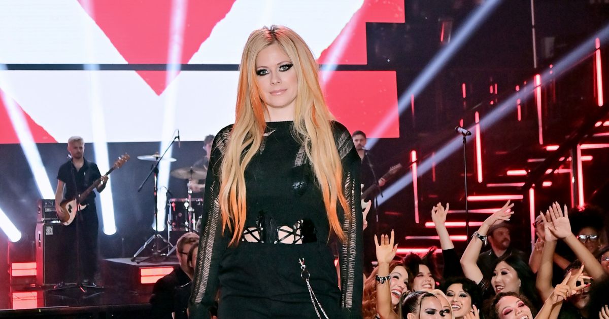 Avril Lavigne au défilé SHEIN qui s'est déroulé à New York. - Purepeople