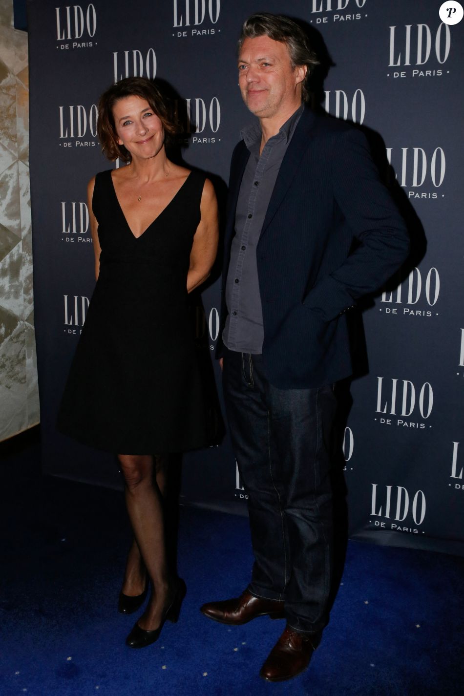 Isabelle Gelinas, Eric Viellard - Photocall à l'occasion de la ...