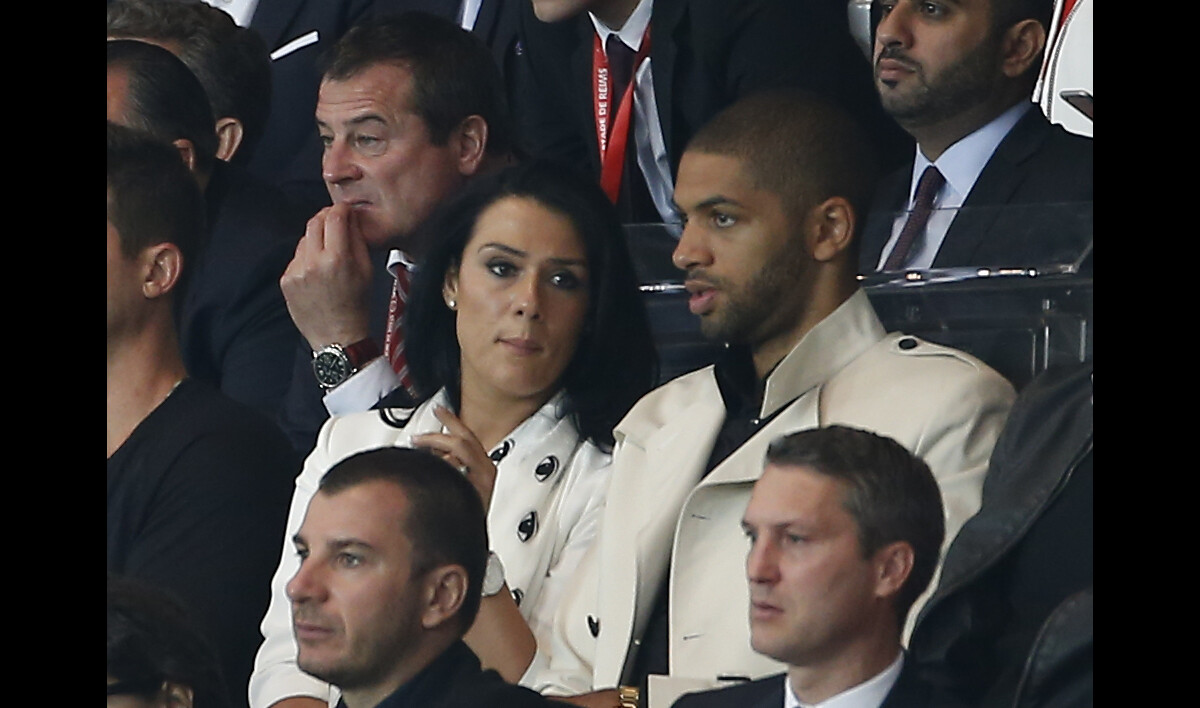 Photo : Nicolas Batum et sa compagne Aurélie (ici lors de PSG-Reims le ...