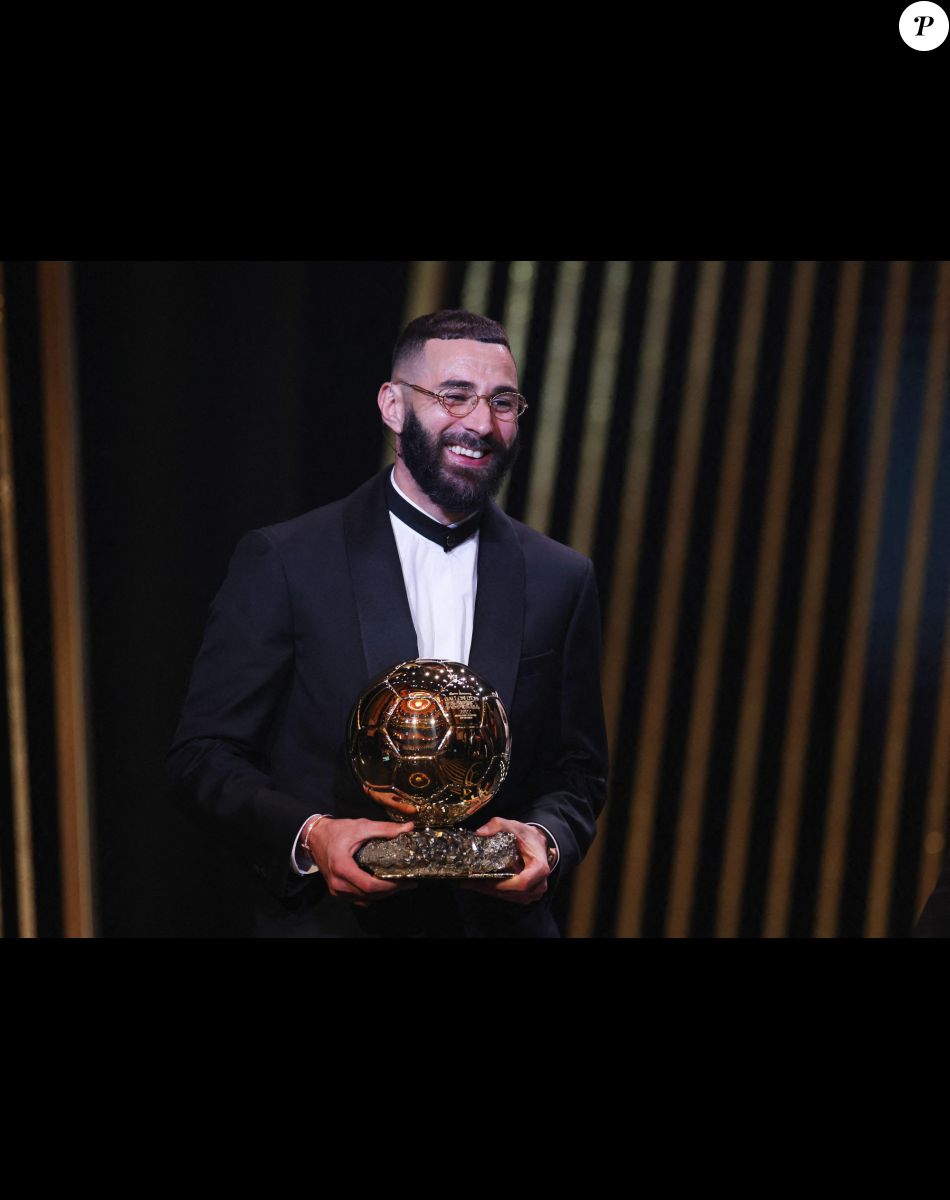 Karim Benzema sacré Ballon d'Or 2022 : son fils chic en smoking, son ex ...