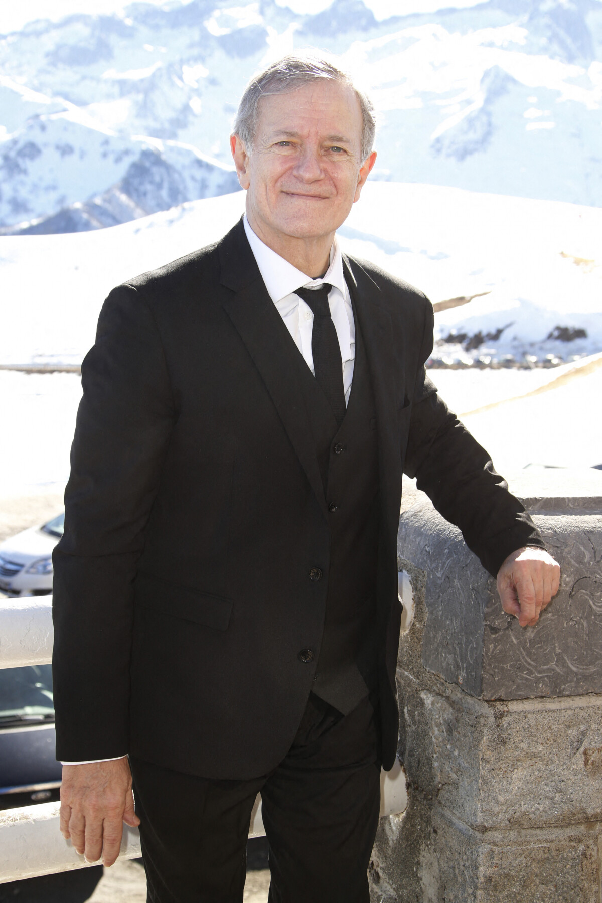 Photo : Francis Huster de Meurtres aux îles du Frioul - Photocall lors ...