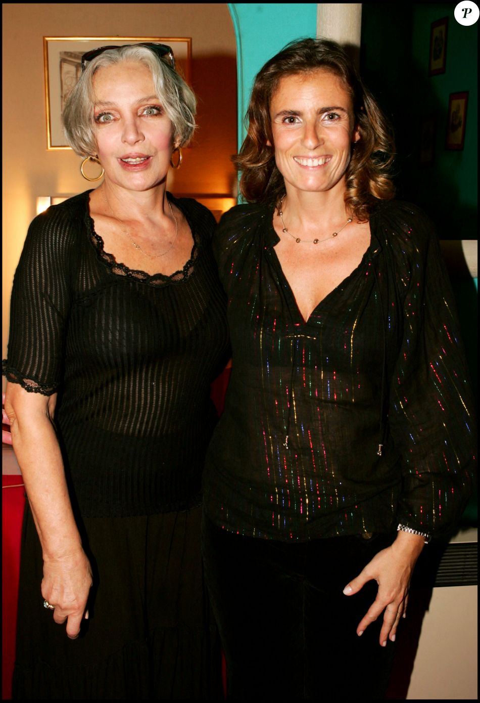 Archives : Marie Laforêt et sa fille Lisa Azuelos à Paris - Purepeople