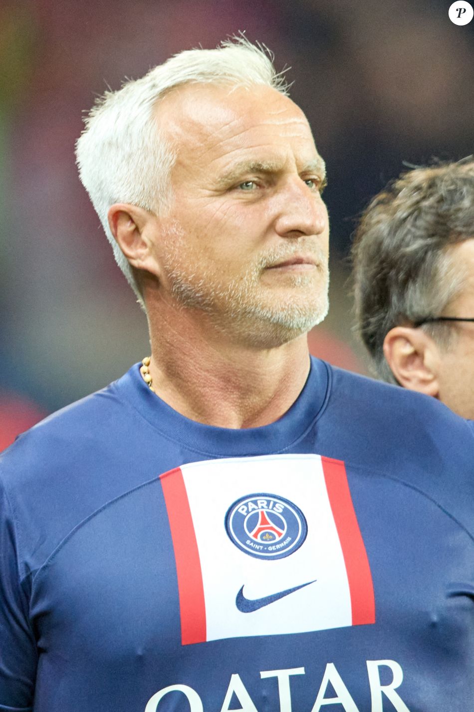 David Ginola - People au match de Ligue 1 Uber Eats PSG -OM au Parc des ...