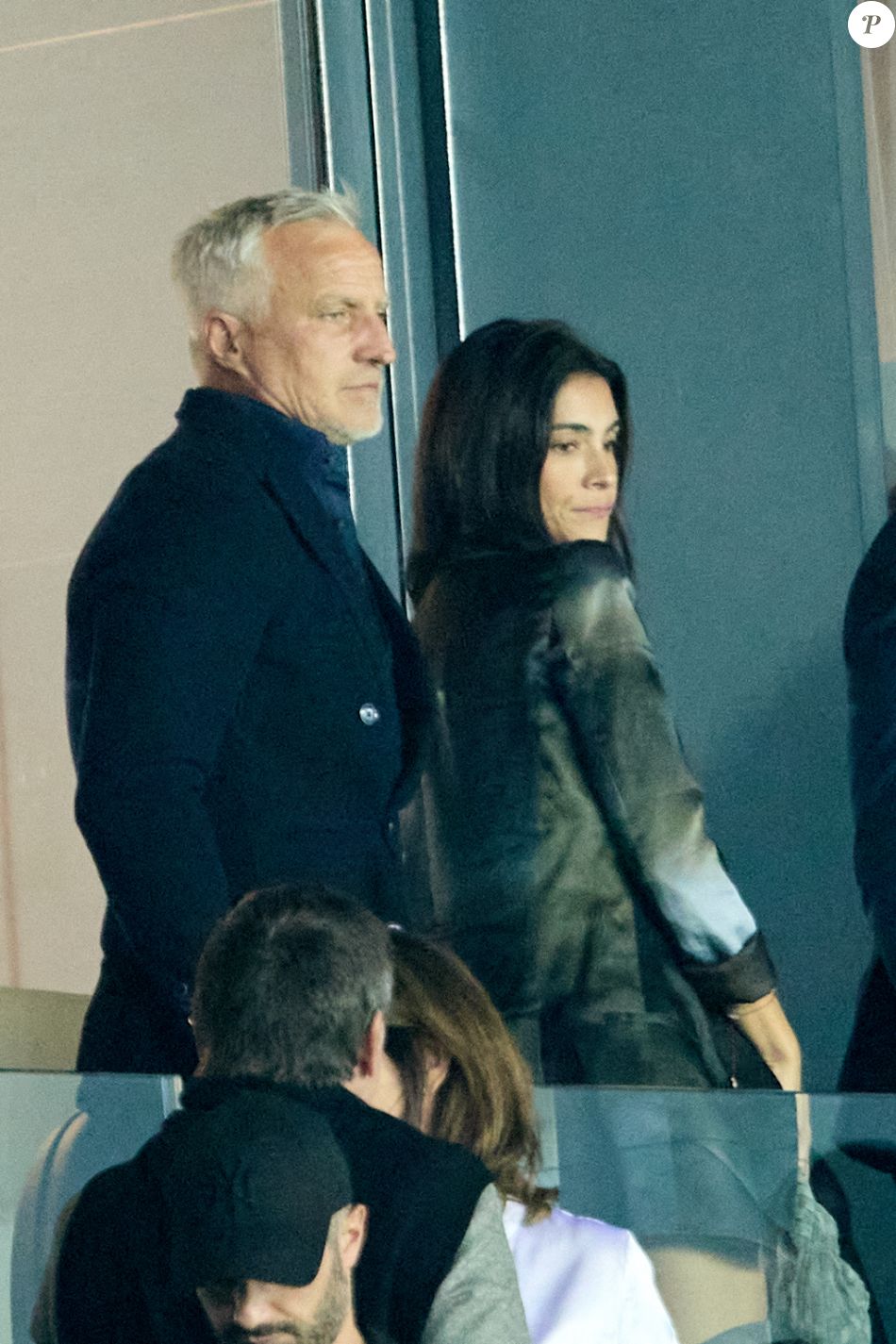 David Ginola et sa compagne Maëva Denat - People au match de Ligue 1 ...