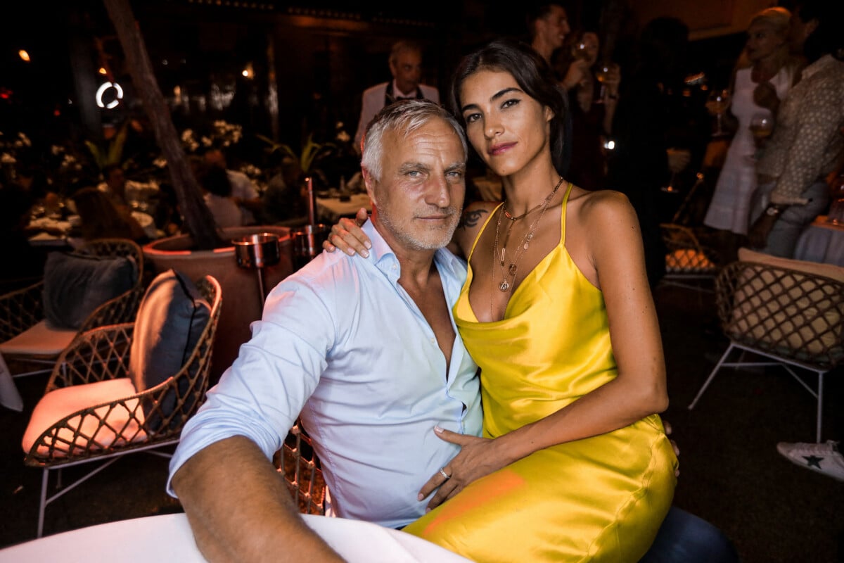 Photo : David Ginola et sa compagne Maeva Denat - Les people font la ...
