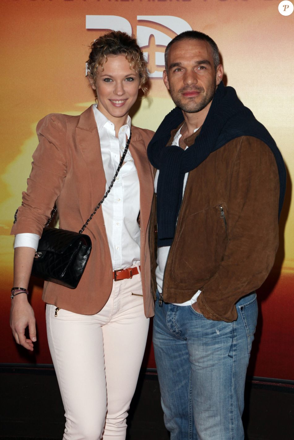Philippe Bas et Lorie à l'avant-première du Roi Lion - Purepeople