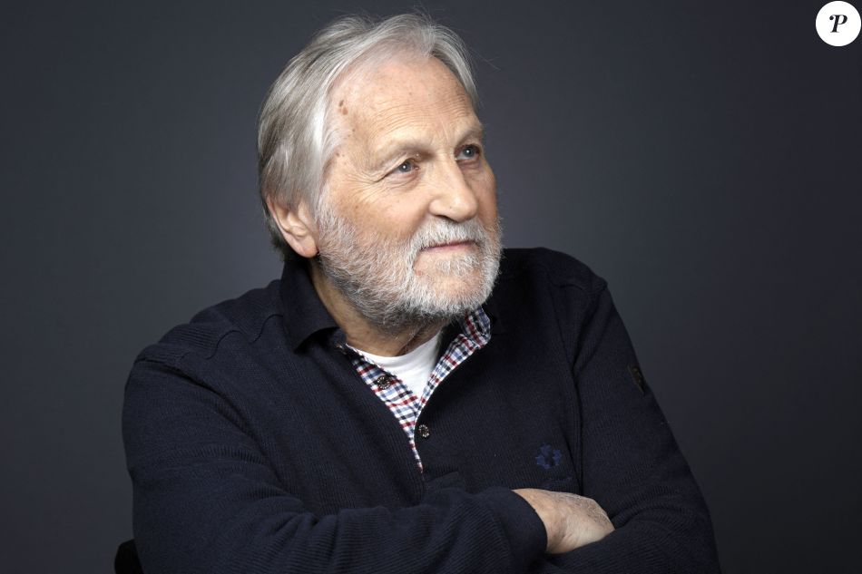 Portrait de Jean-Jacques Debout lors de l'enregistrement de l'émission ...