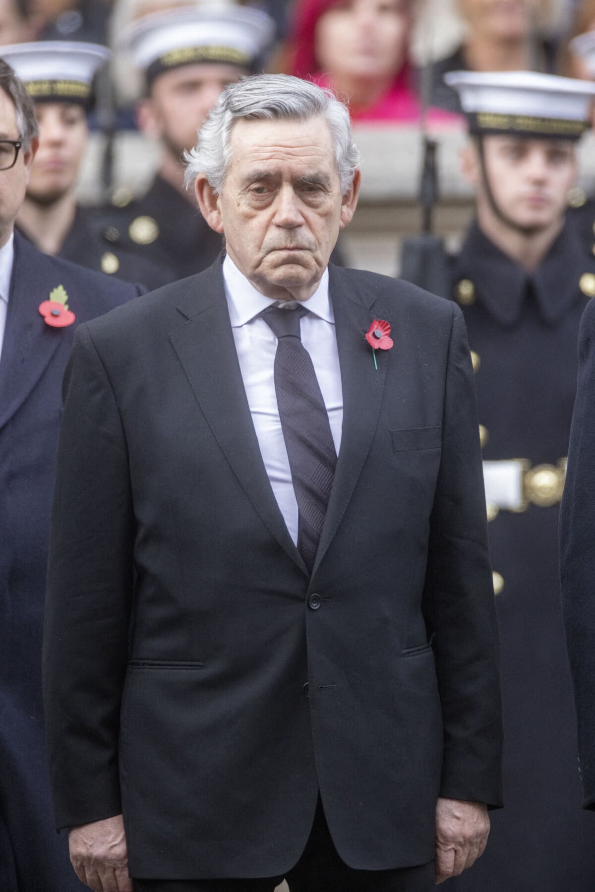 Photo : Gordon Brown - "Remembrance Sunday Service" à Londres, Royaume ...
