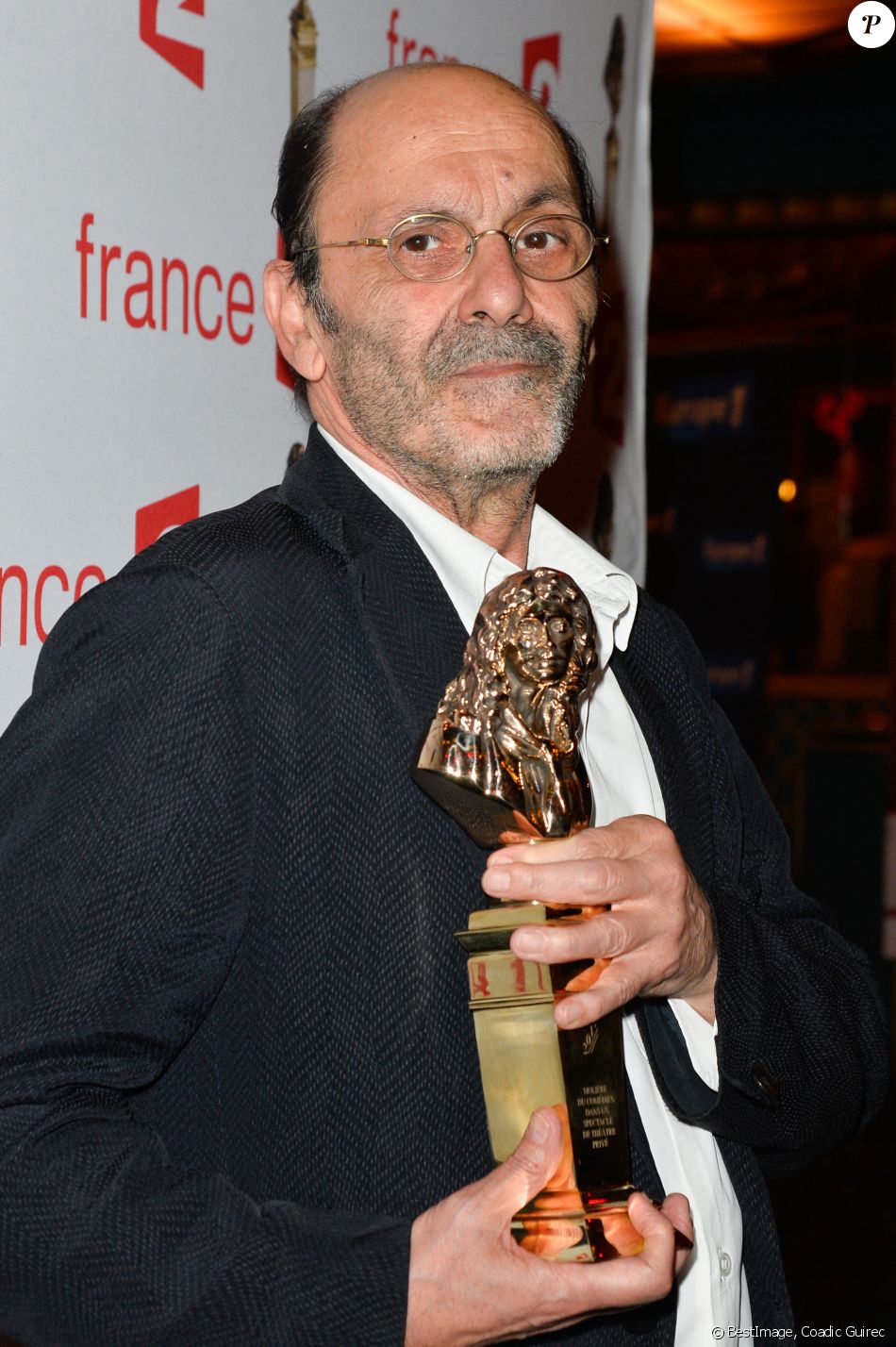 Jean-Pierre Bacri - 29ème cérémonie des Molières 2017 aux Folies ...
