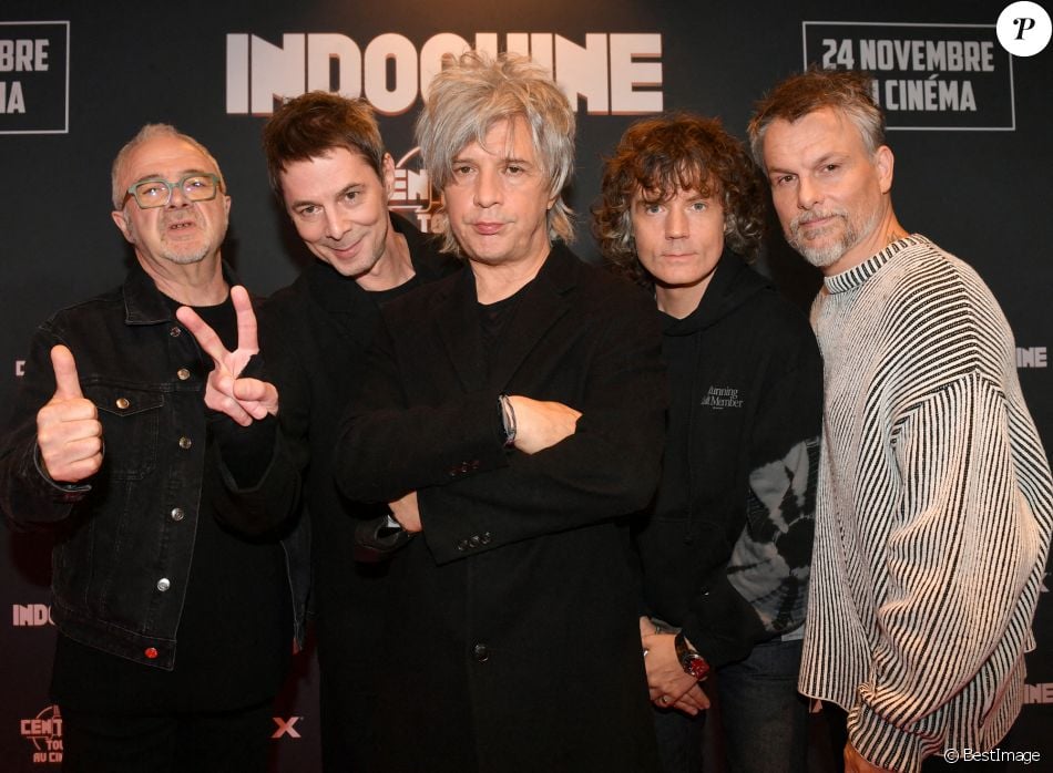 Marc Eliard, Boris Jardel, Nicola Sirkis, Ludwig Dahlberg, Olivier ...