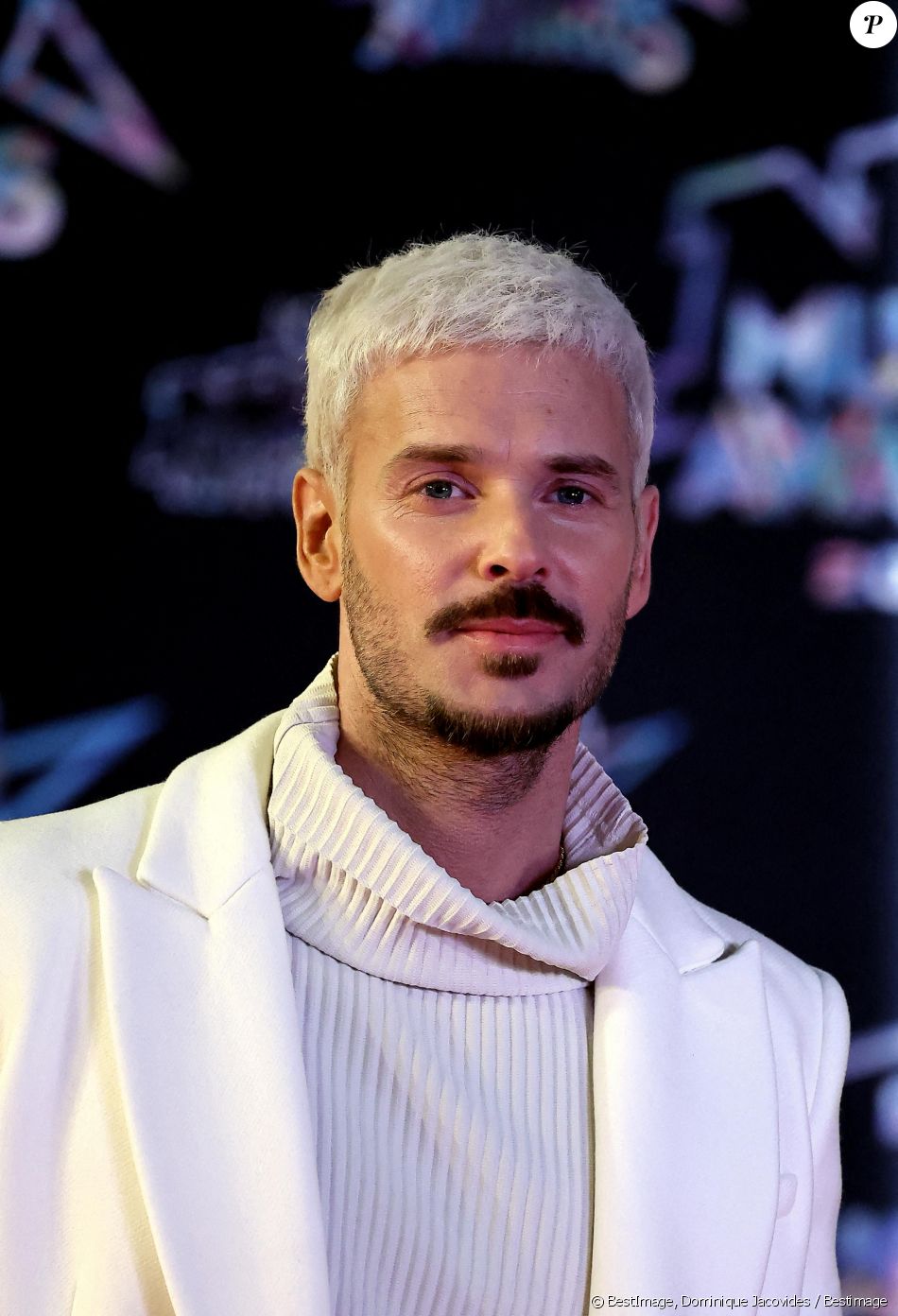 M Pokora au photocall de la 24ème édition des NRJ Music Awards (NMA) au ...