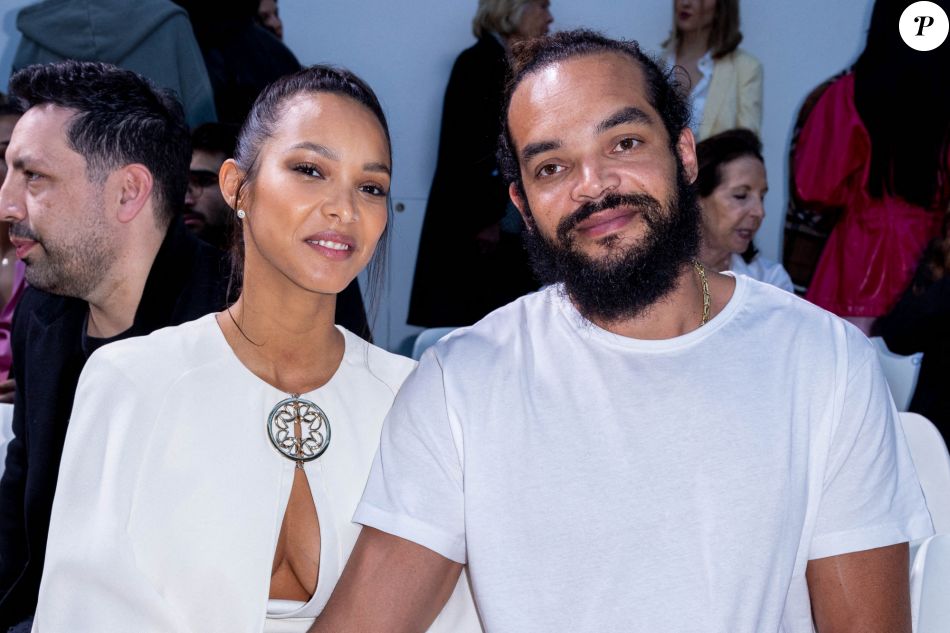 Joakim Noah et sa femme Lais Ribeiro. - Purepeople