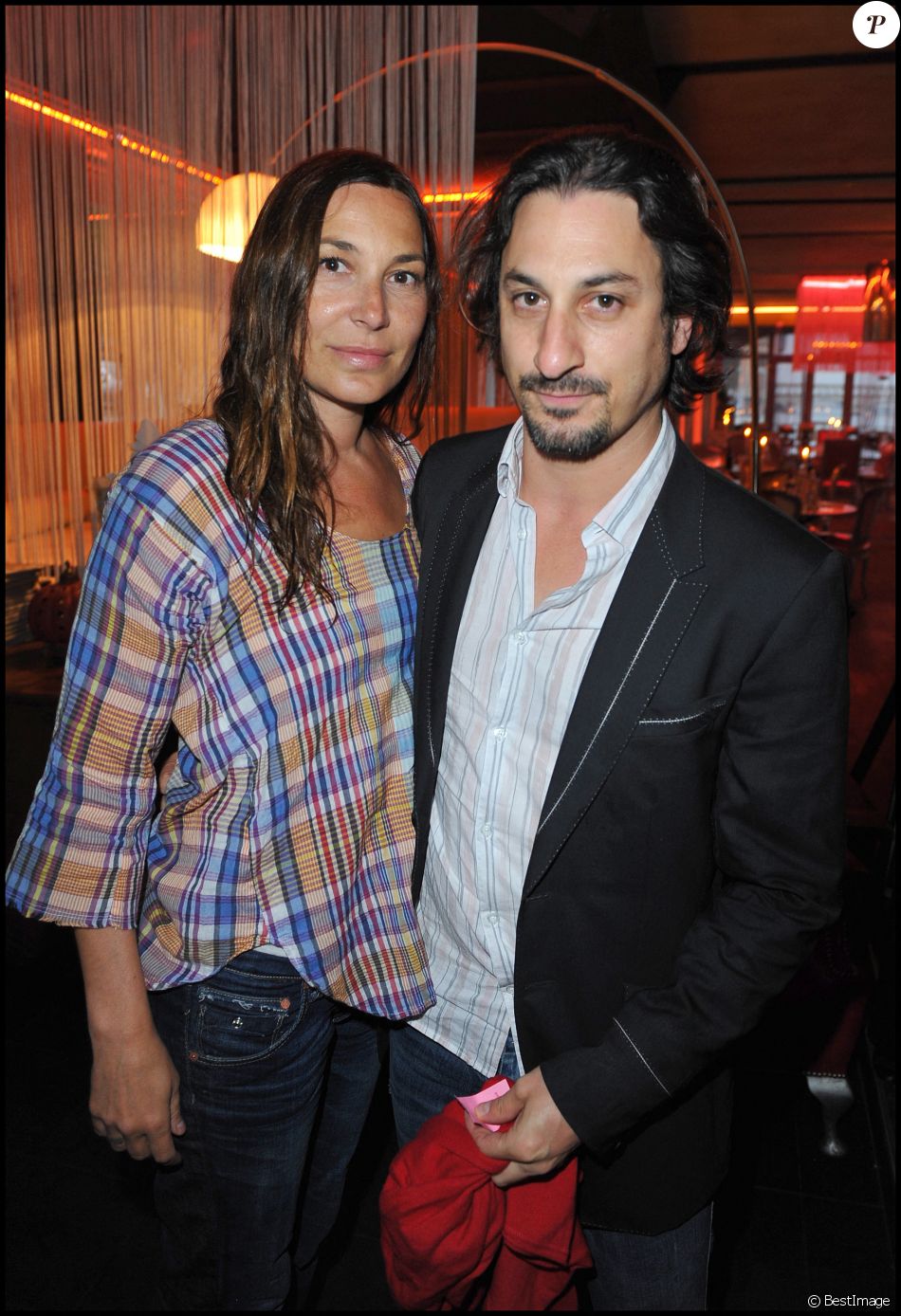 Archives : Zazie et Philippe Paradis au café Barge à Paris. - Purepeople