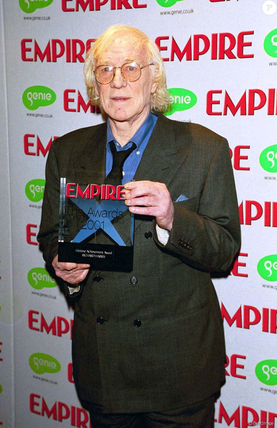 Richard Harris - 5ème empire magazine film Awards de 2001 au Dorchester ...