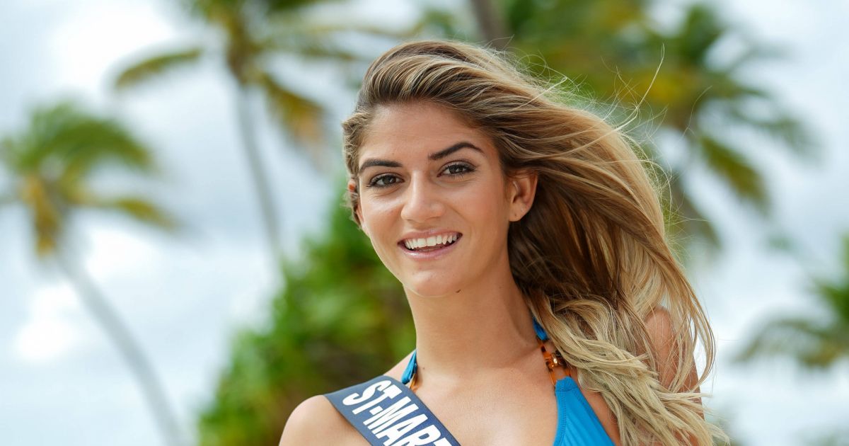 Inès Tessier (Miss Saint-Martin Saint-Barthélemy), photo officielle en ...