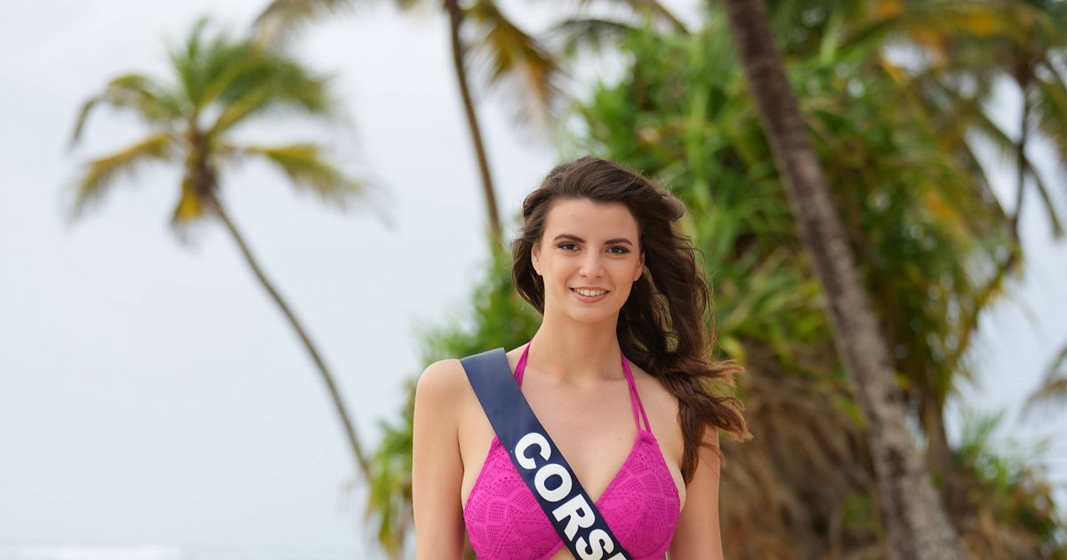 Orianne Meloni(Miss Corse), photo officielle en bikini pour le concours Miss France 2023 ...