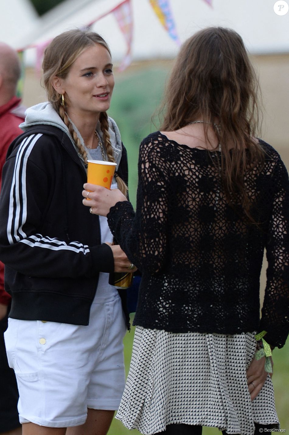 L'ancienne petite-amie du prince Harry, Cressida Bonas en backstage ...