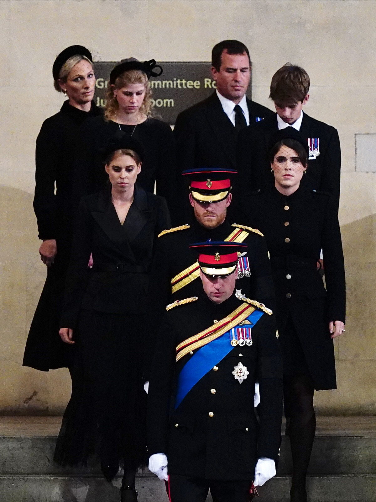 Photo : Le prince William, prince de Galles, Peter Phillips, James ...