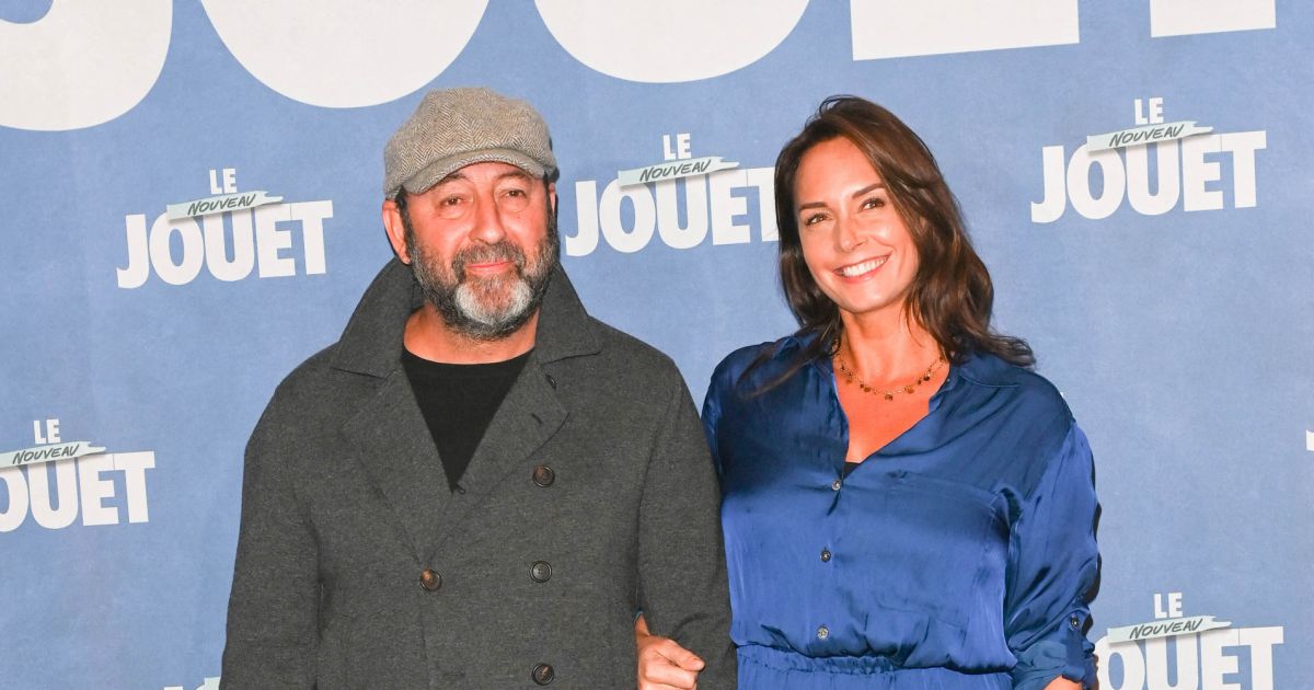 Kad Merad et Julia Vignali - Avant-première du film Le Nouveau Jouet au ...