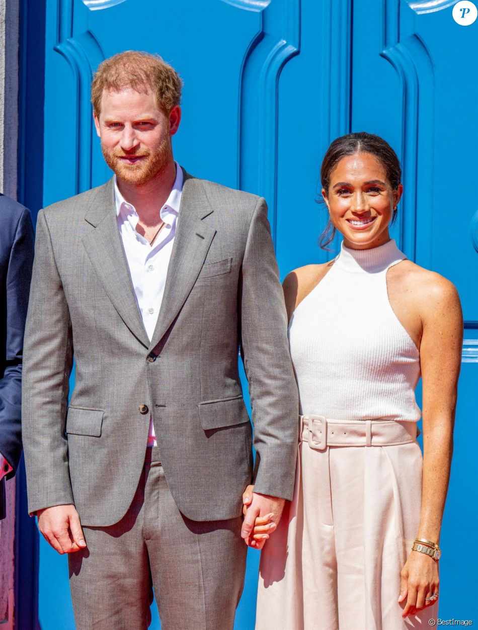 Le prince Harry, duc de Sussex et Meghan Markle, duchesse de Sussex ...