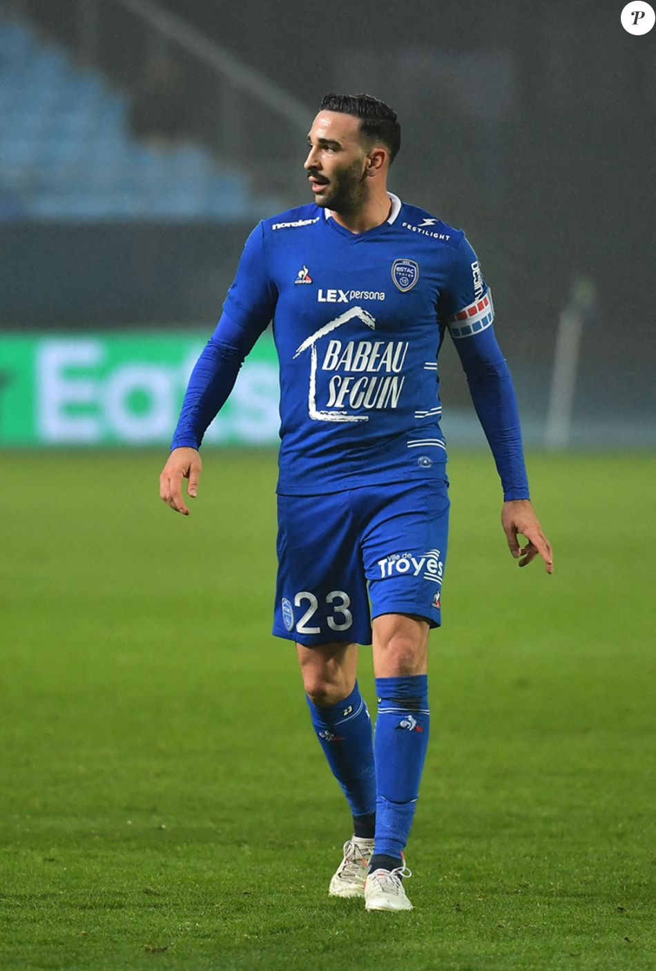 Adil Rami lors du match de football Ligue 1 Uber Eats opposant l ...