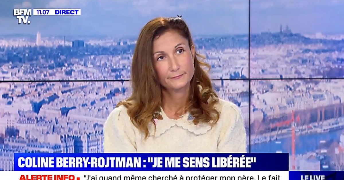 Coline Berry-Rojtman, fille de Richard Berry invitée de BFMTV dans l ...
