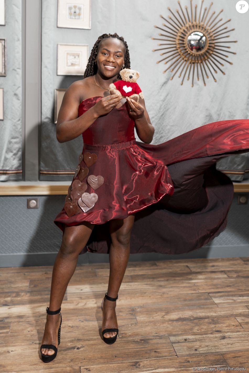 La judoka Clarisse Agbegnenou (Chocolatière : Hasnaâ Ferreira ...