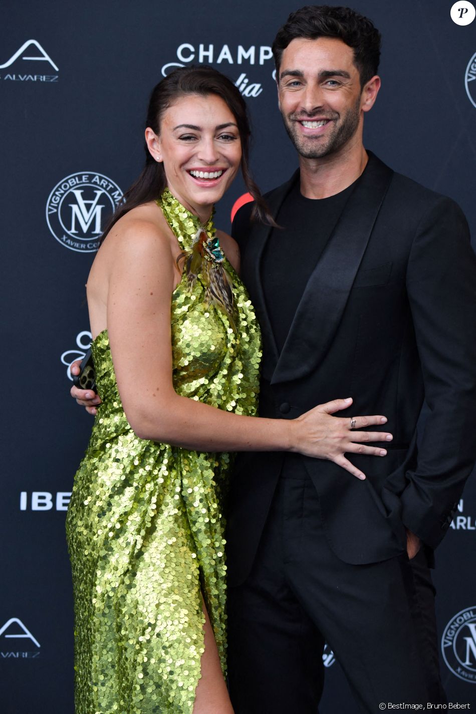 Rachel Legrain-Trapani (Miss France 2007) et son compagnon Valentin ...