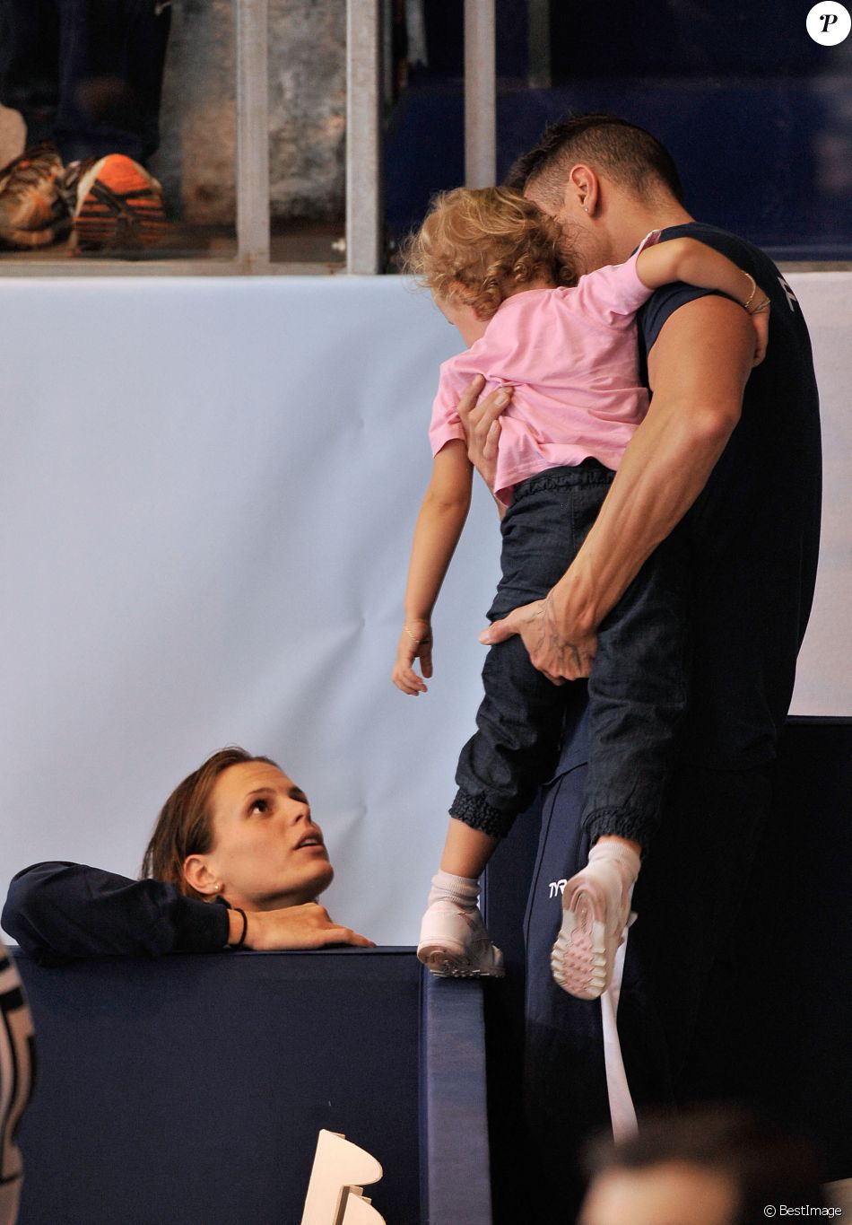Laure Manaudou, sa fille Manon et Frederick Bousquet - Laure Manaudou s ...