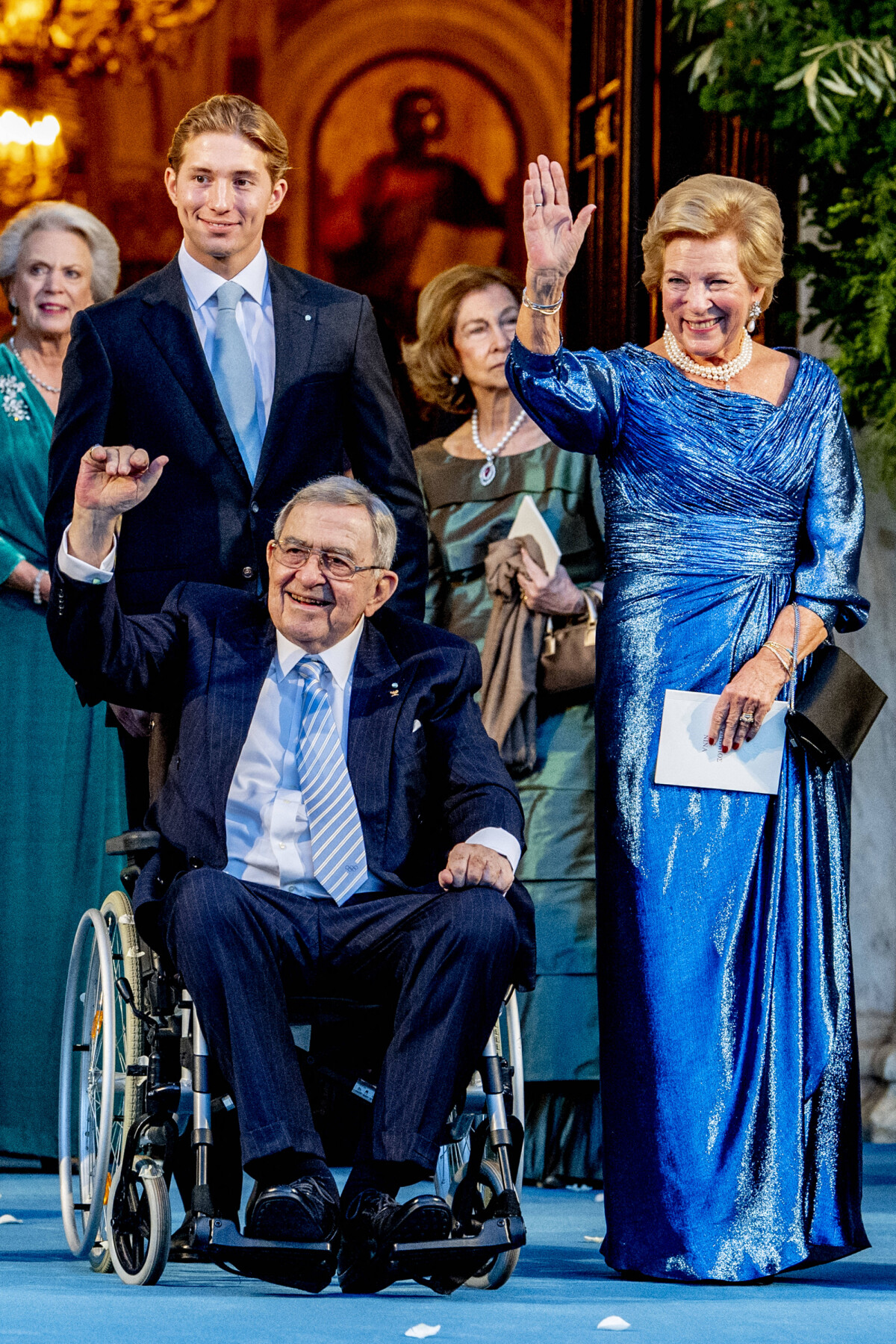 Photo : Le Prince Constantin Alexios de Grèce, l'ex roi Constantin II ...