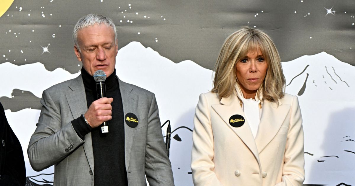 La première dame française, Brigitte Macron (présidente de la Fondation ...