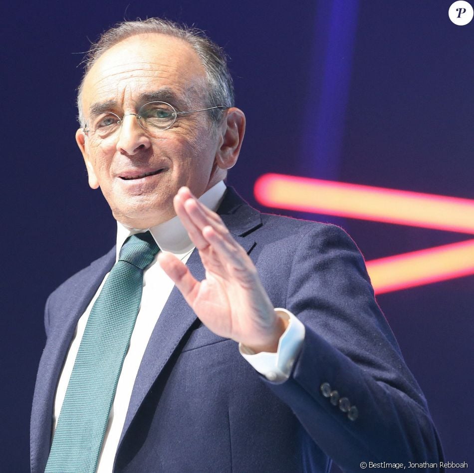 Eric Zemmour lors de la fête du premier anniversaire du parti ...