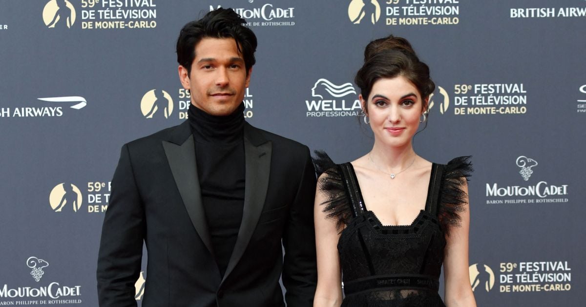 Vinnie Dargaud et Claire Chust durant la soirée d'ouverture du 59ème ...