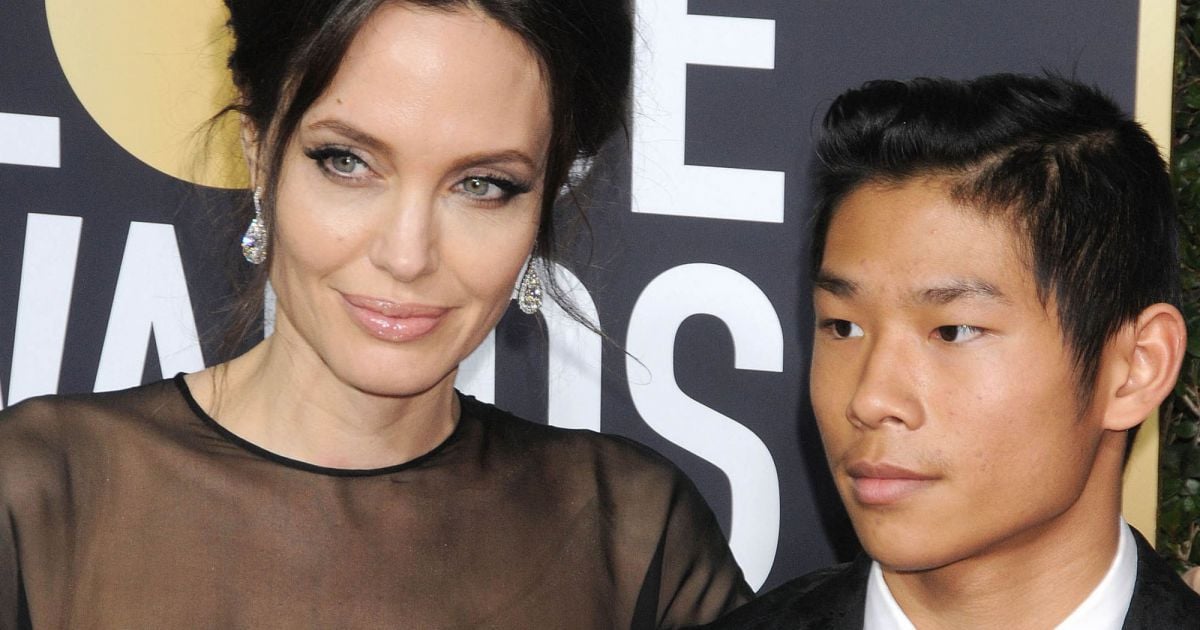 Angelina Jolie et Pax Thien Jolie-Pitt sur le tapis rouge de la 75ème ...