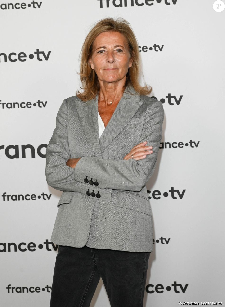 Claire Chazal au photocall pour la conférence de presse de rentrée de ...