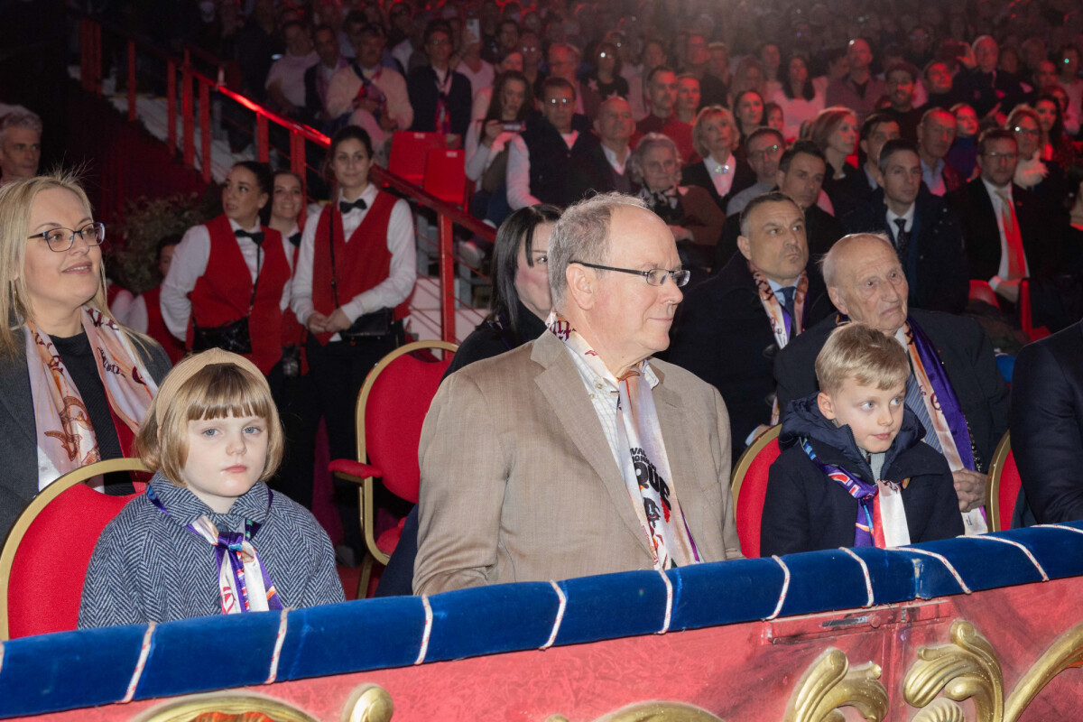 Photo : Le prince Albert II de Monaco, le prince Jacques de Monaco et ...