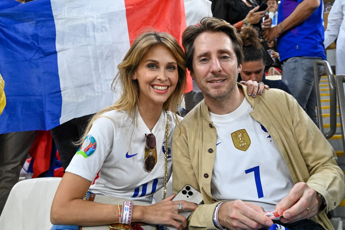 Photo : Ophélie Meunier et son mari Mathieu Vergne dans les tribunes du ...