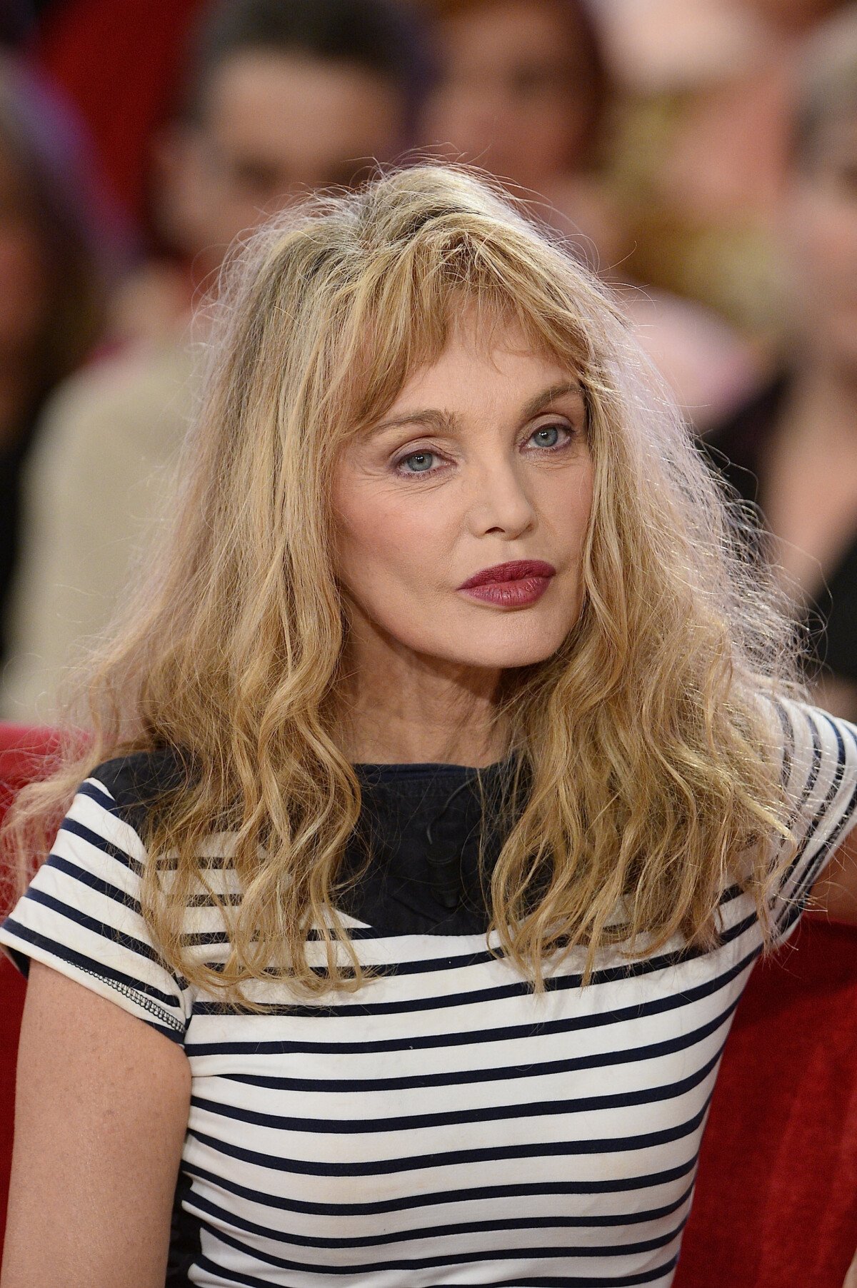 Photo Arielle Dombasle Enregistrement De Lémission Vivement