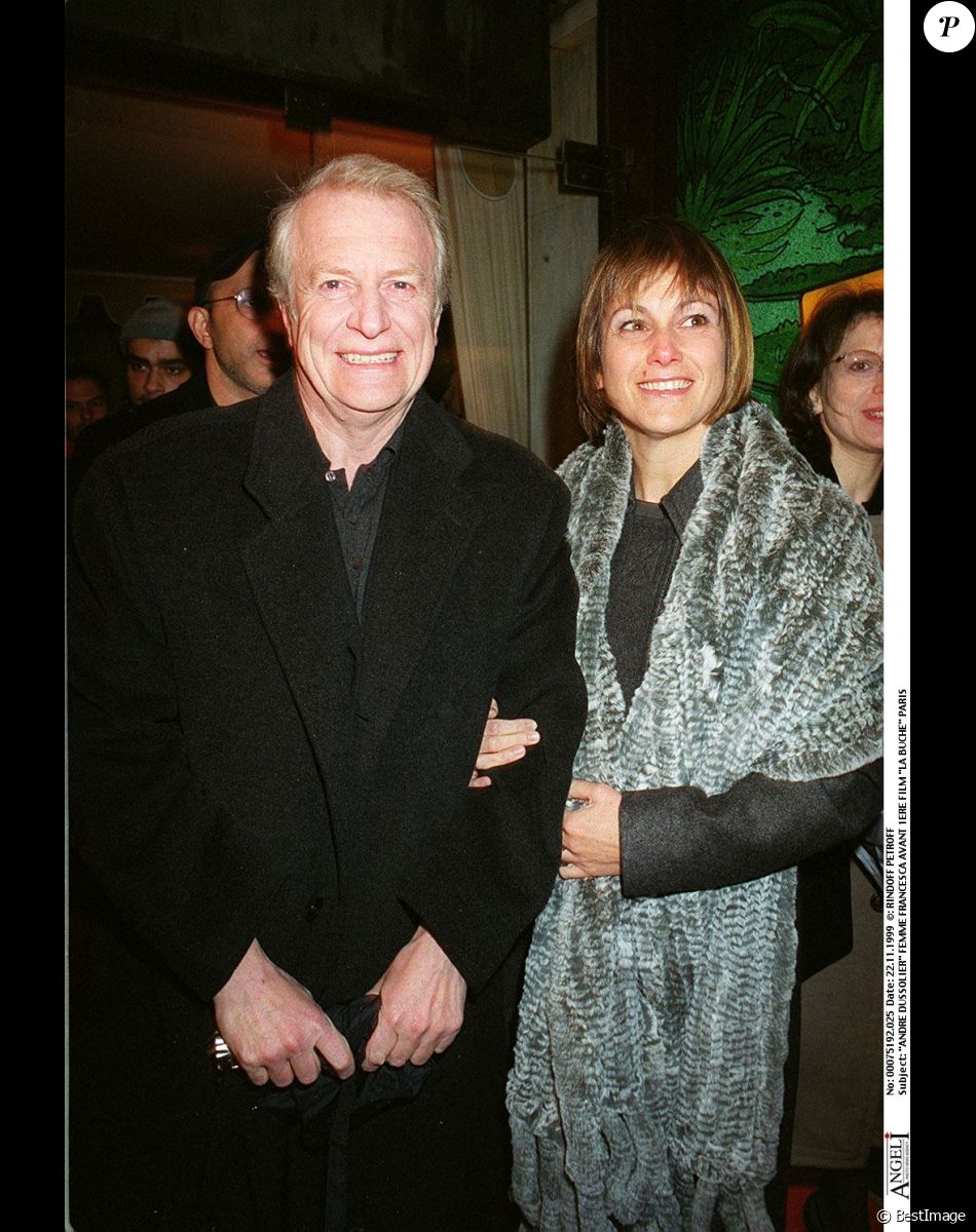 André Dussollier : Rare photo de Francesca, la mère de ses enfants ...