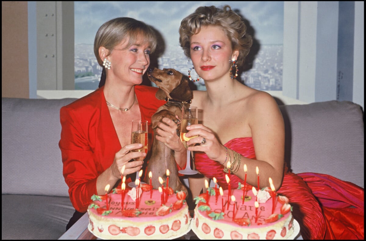 Photo : Brigitte Fossey et sa fille Marie Adam lors de l'anniversaire ...