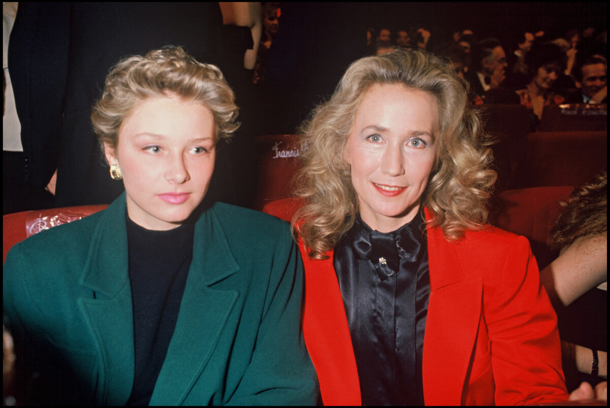 Photo : Brigitte Fossey et sa fille Marie Adam - Soirée des Molières en ...