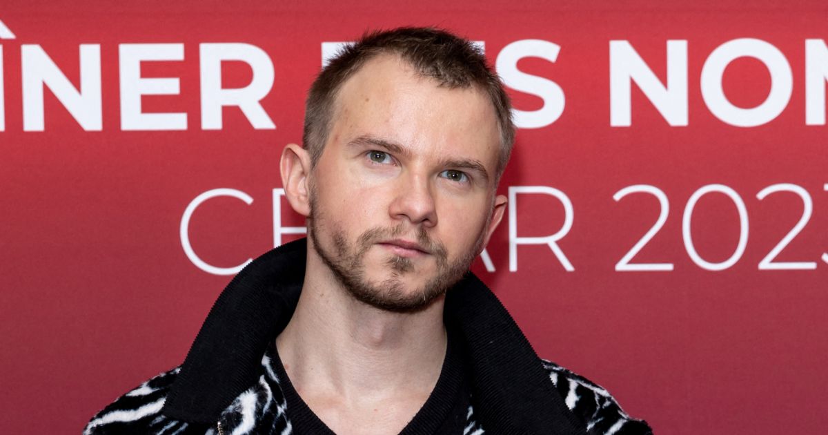 Dimitri Doré au photocall du dîner des nommés au Cesar 2023 au Fouquet ...