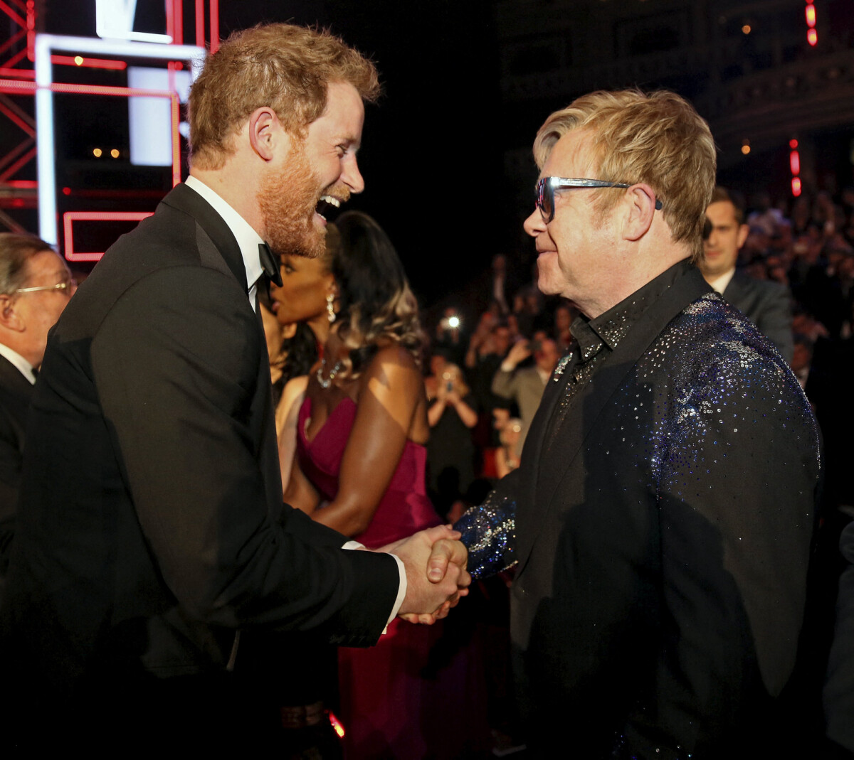 Photo : Prince Harry et Sir Elton John - Le prince Harry à la soirée ...