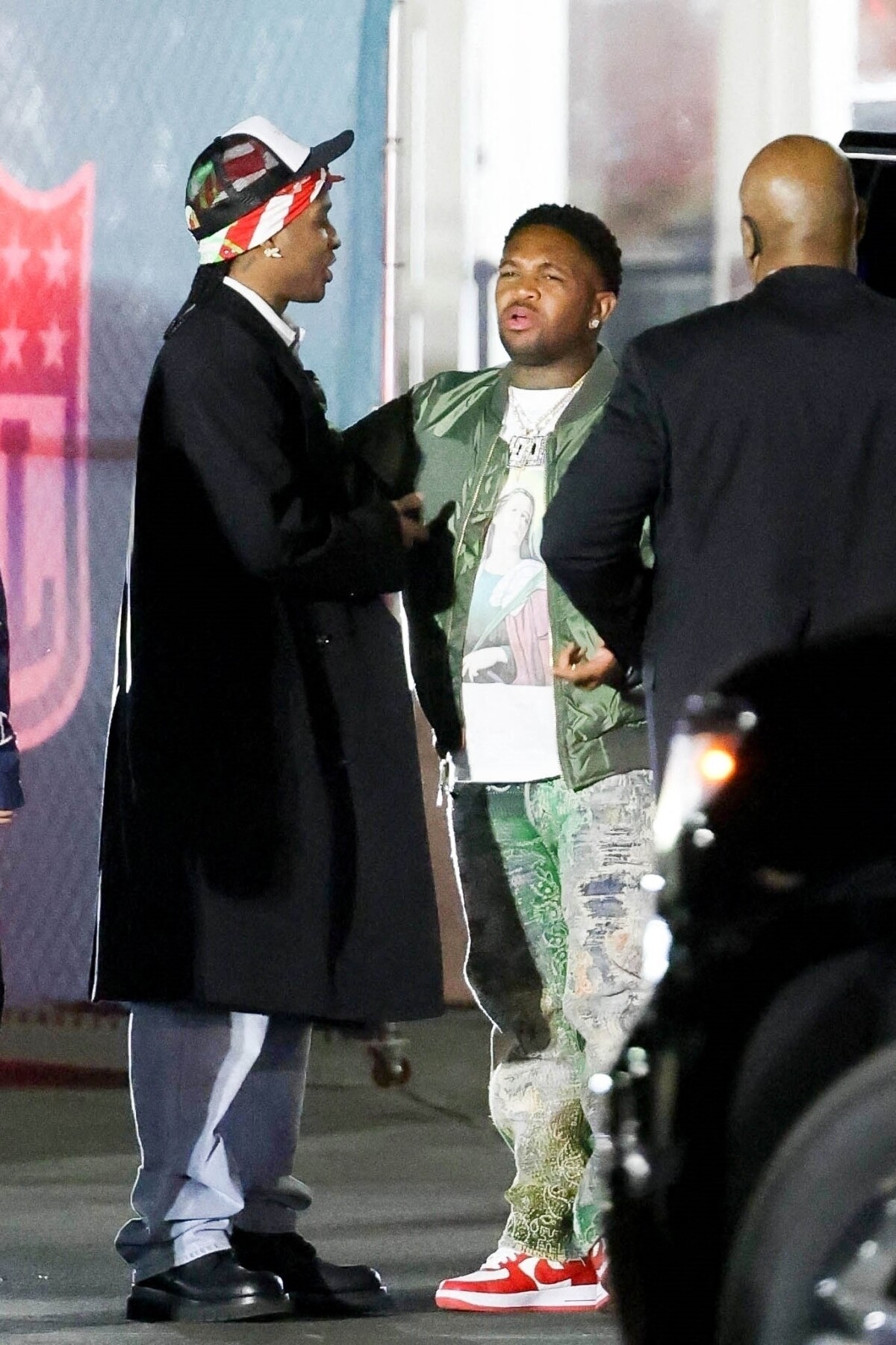 Photo : Exclusif - ASAP Rocky avec son fils et Jay Z quittent la finale ...
