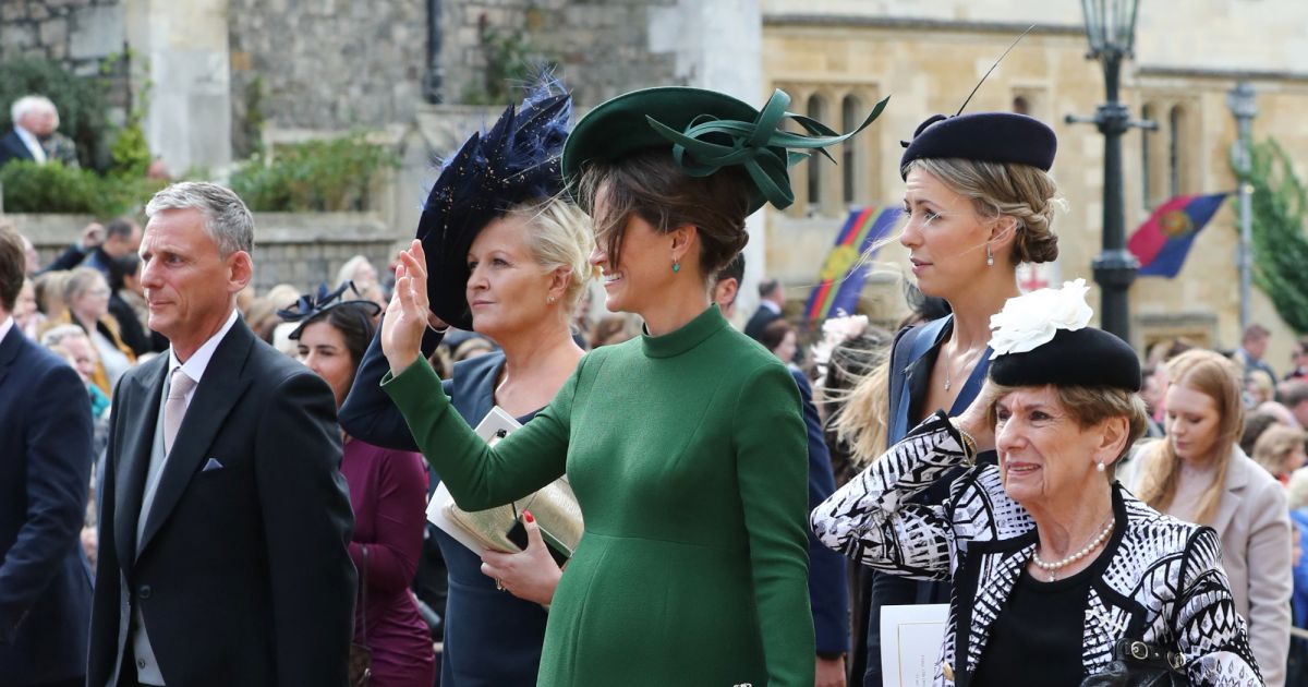 Pippa Middleton enceinte - Sorties après la cérémonie de mariage de la ...