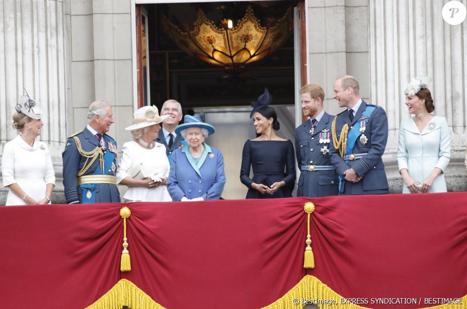 La comtesse Sophie de Wessex, le prince Charles, Camilla Parker Bowles ...