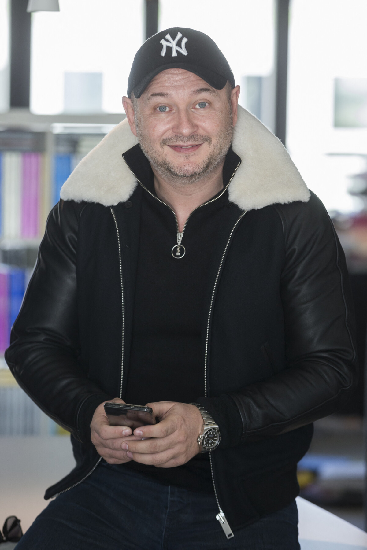 Photo : Exclusif - Rendez-vous avec Sébastien Cauet dans les locaux de ...