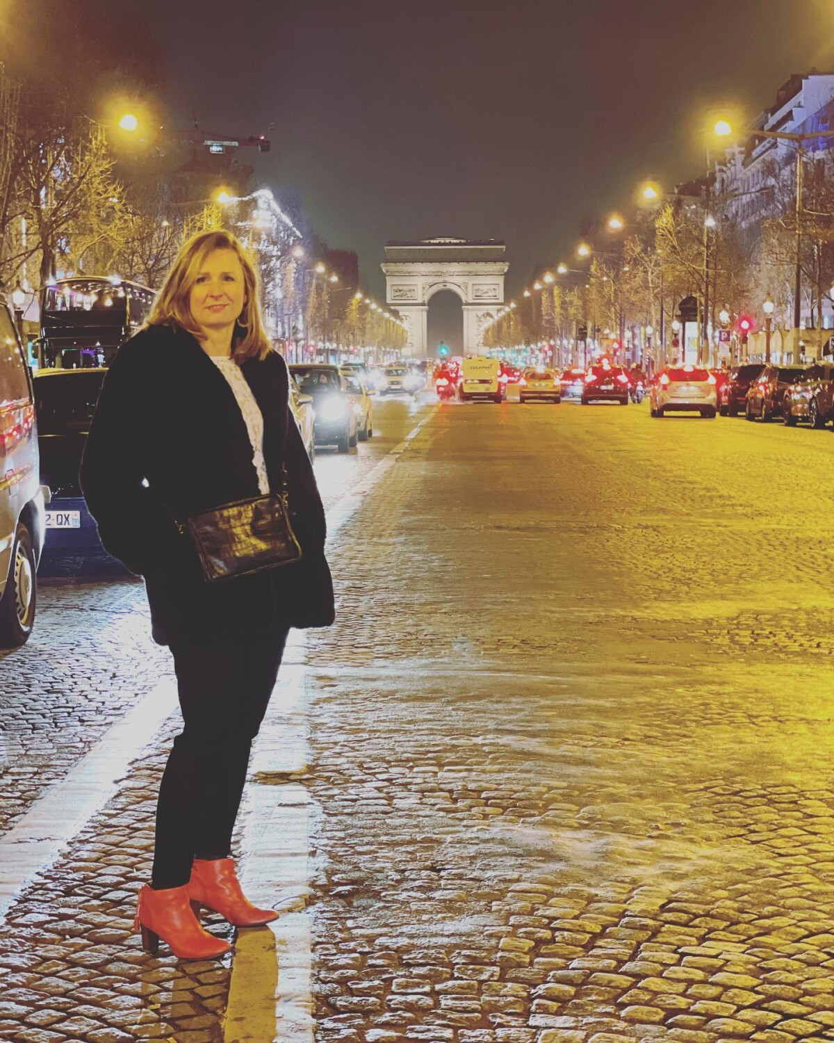 Photo : Marie-Alix Jeanson de "Familles nombreuses" de sortie à Paris ...