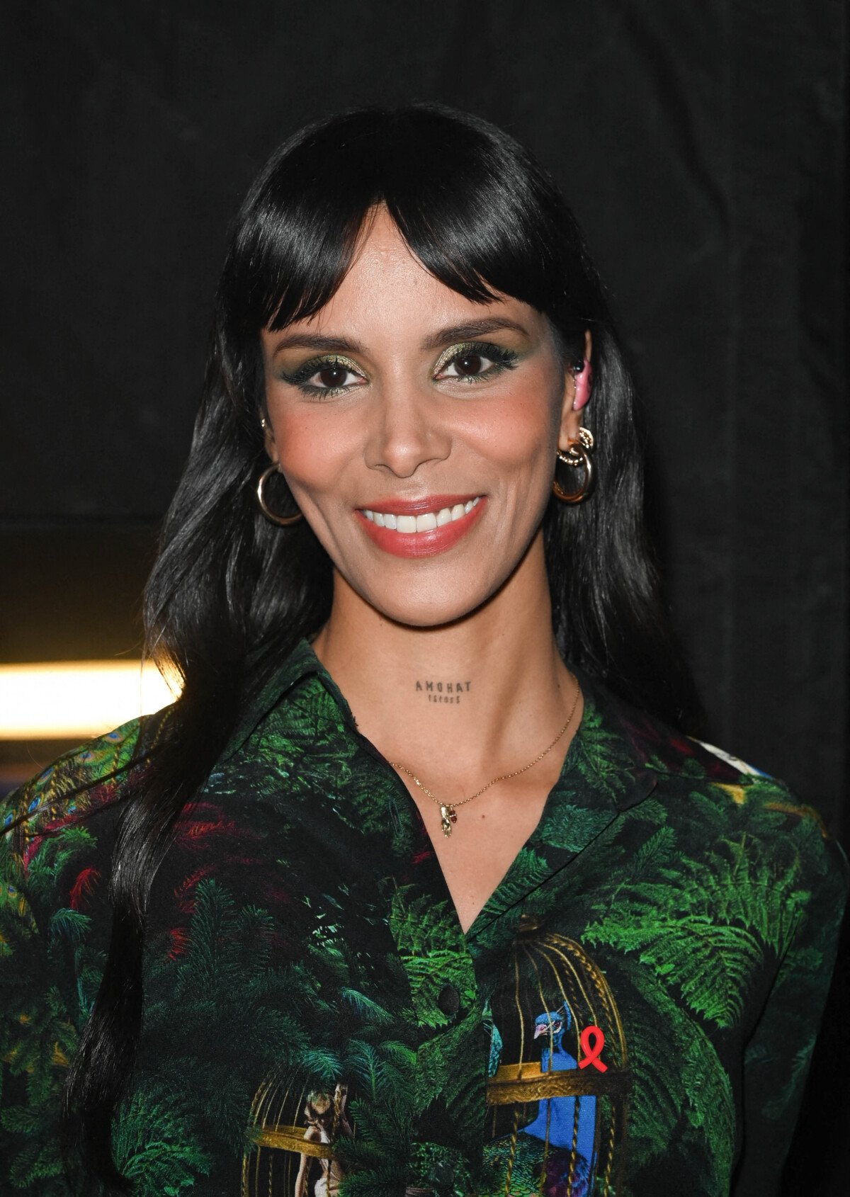 Photo : Exclusif - Shy'm - Backstage - Enregistrement de l'émission "Les stars chantent pour le ...